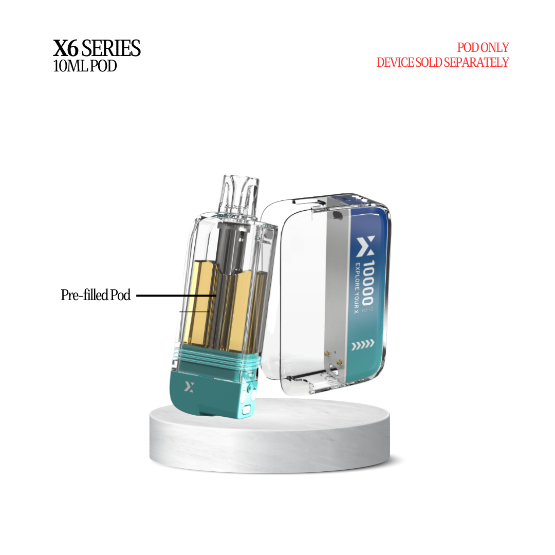 Xvape X6 Series Device and Pod (Sold Separately) – Fuma Philippines