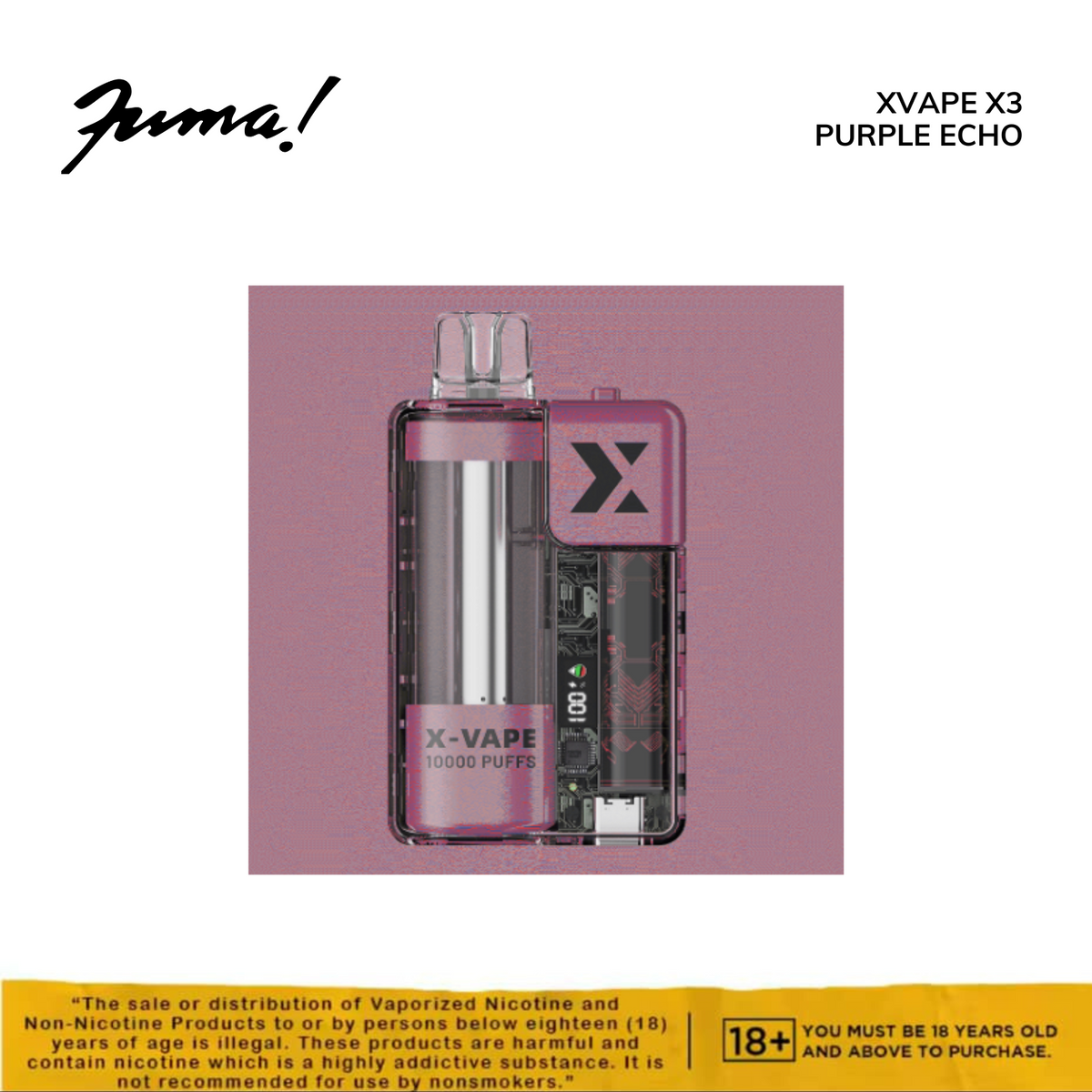 Xvape X3 Series 10,000 Puff Disposable – Fuma Philippines